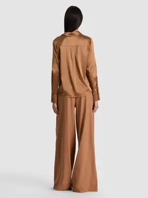 Alice + Olivia Brady Silk Blouse
