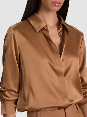 Alice + Olivia Brady Silk Blouse