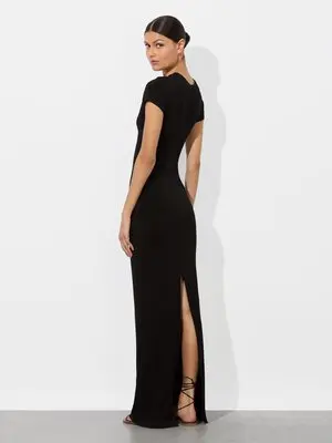 Alice + Olivia Delora Two-way Maxi Dress