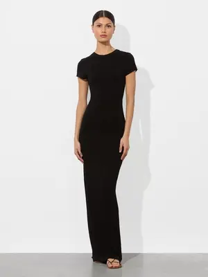 Alice + Olivia Delora Two-way Maxi Dress