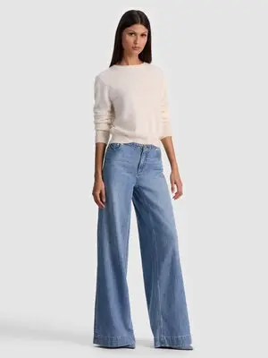 Alice + Olivia Carolee Cashmere Pullover