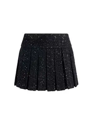 Alice + Olivia Emilie Tweed Mini Skort