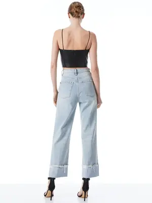 Alice + Olivia Pearle Vegan Bustier