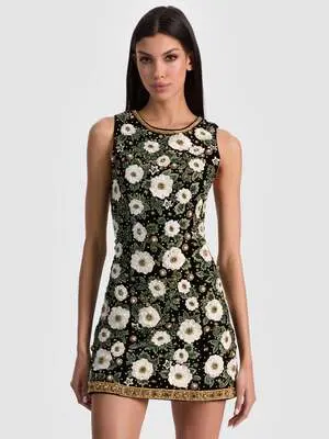 Alice + Olivia Lindsey Embellished Gown