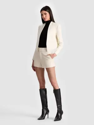 Alice + Olivia Harvey Leather Jacket