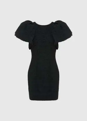 LEO LIN Dana Tweed Mini Dress