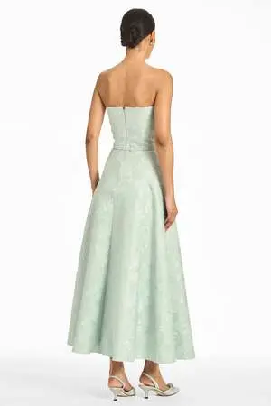 Sachin & Babi Darian Strapless Tea-length Dress