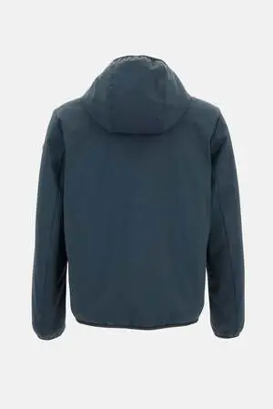 Moncler Hooded Waterproof Zip-up Jacket - Blue