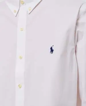 Polo Ralph Lauren Camicia Sport In Cotone - White