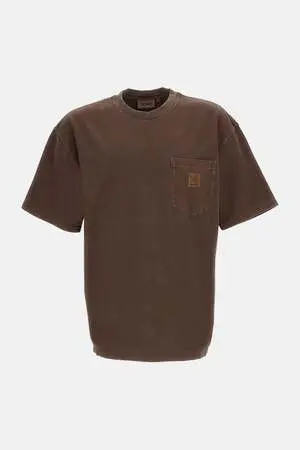 Carhartt Work In Progress Maglietta Loose Pocket - Marrone