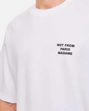 Drole De Monsieur T-shirt Slogan - White