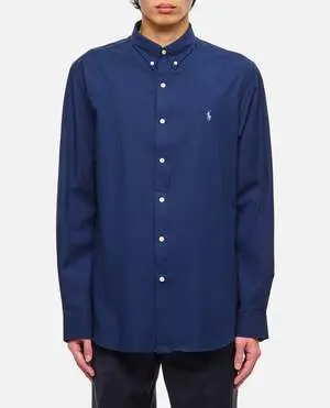 Polo Ralph Lauren Camicia Sport In Cotone - Blu