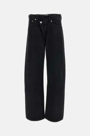 AGOLDE Arc Criss Cross Jeans - Nero