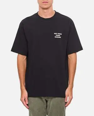 Drole De Monsieur Slogan T-shirt Nero