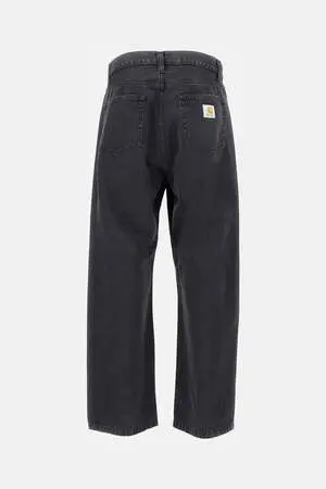 Carhartt Work In Progress Landon Pant 'robertson' Denim - Nero