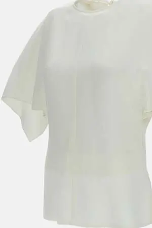 Stella McCartney Satin Top - Beige