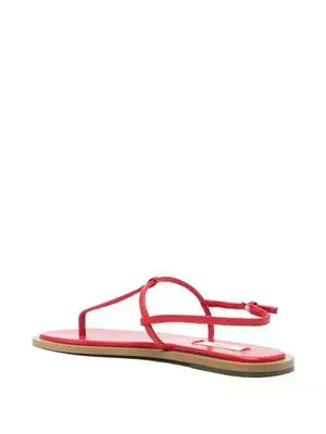 TOTEME T-strap Sandals - Red