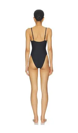 SKIMS Iconic Swim High Neck One Piece