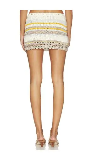 Tularosa Caila Lace-up Mini Skirt