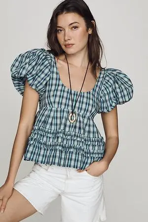 DAMSON MADDER Puff Sleeve Blouse