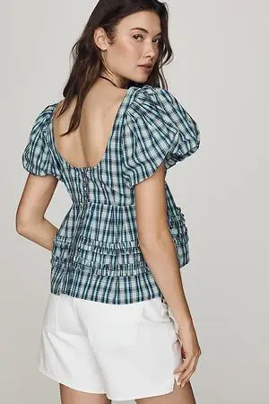 DAMSON MADDER Puff Sleeve Blouse