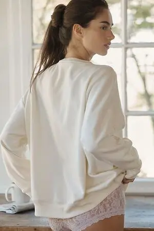 LYREBIRD Logo Boyfriend Sweatshirt
