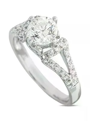 LB EXCLUSIVE 18k White Gold Diamond Ring
