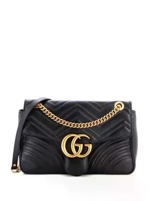 Gucci Gg Marmont Matelassé Leather Shoulder Bag