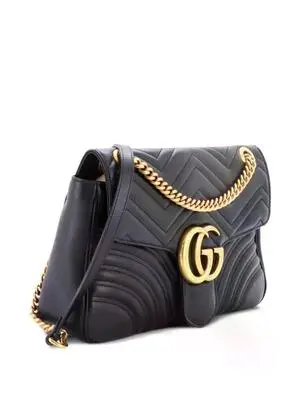 Gucci Gg Marmont Matelassé Leather Shoulder Bag