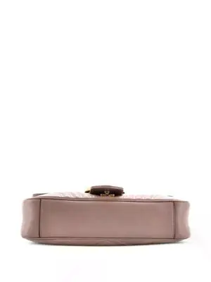 Gucci Gg Marmont Matelassé Leather Medium Shoulder Bag - Neutrals