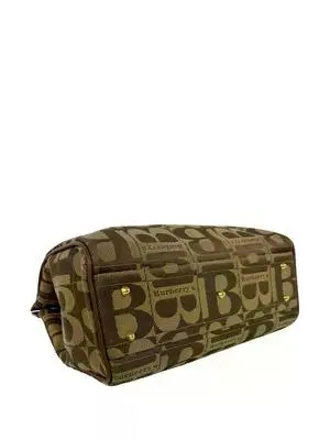 Burberry Monogram Canvas Handbag