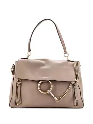 Chloé Faye Medium Satchel Bag - Grey