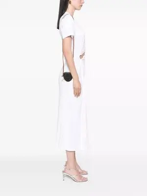 Celine Micro Triomphe Coated Canvas Heart Crossbody Bag - Brown