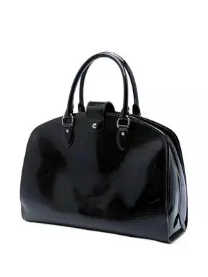 LOUIS VUITTON Electric Epi Pont Neuf Gm Handbag - Black