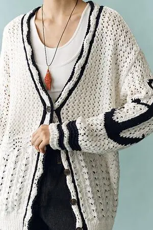 Maeve Open-stitch Anchor Cardigan