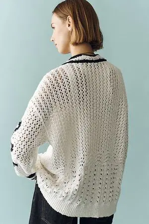 Maeve Open-stitch Anchor Cardigan