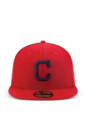New Era 59fifty Embroidered Baseball Cap - Red