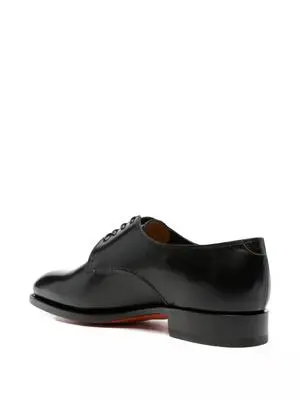 Santoni Leather Derby Shoes