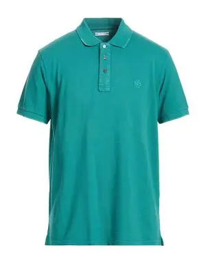 JACOB COHЁN Polo Shirt Size Cotton, Elastane - Green