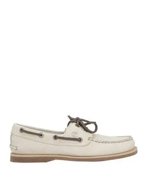 Timberland Light Leather Loafers - Grey