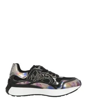 Alexander McQueen Leather And Textile Fiber Low-top Sneakers