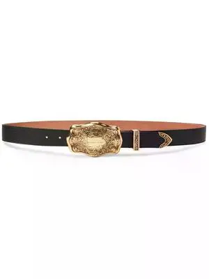 Ralph Lauren Western Leather Belt - Black