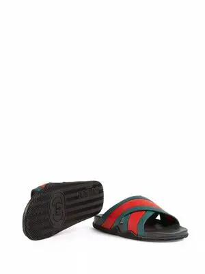 Gucci Web Detail Slides