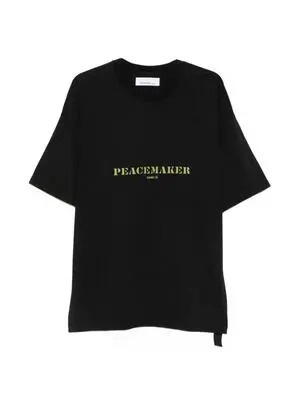 PEACEMAKER OAMC Logo-print T-shirt - Black