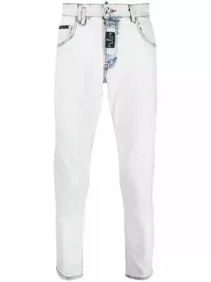 Philipp Plein Skinny Tapered Jeans - Blue