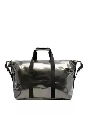 Rains Glossy Finish Holdall Bag - Grey