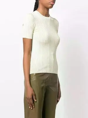 Nanushka Ribbed Knit T-shirt