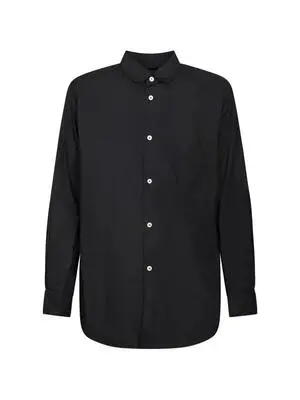 Comme Des Garçons Peter Pan-collar Chest-pocket Shirt