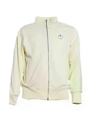 Palm Angels Logo-patch Track Jacket - Neutrals