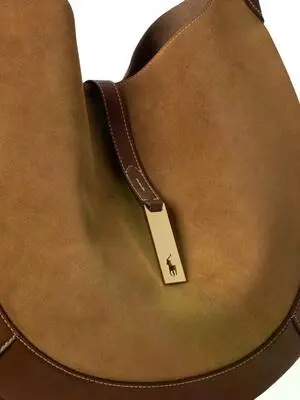 Polo Ralph Lauren Suede Shoulder Bag